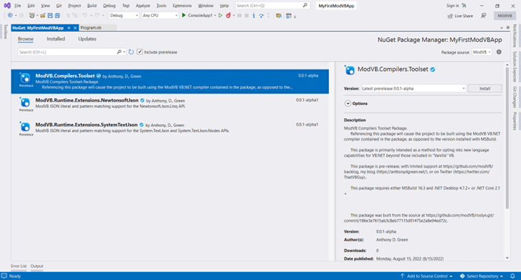 Introducing ModVB—A free, independently-created “mod” for VB.NET that ...
